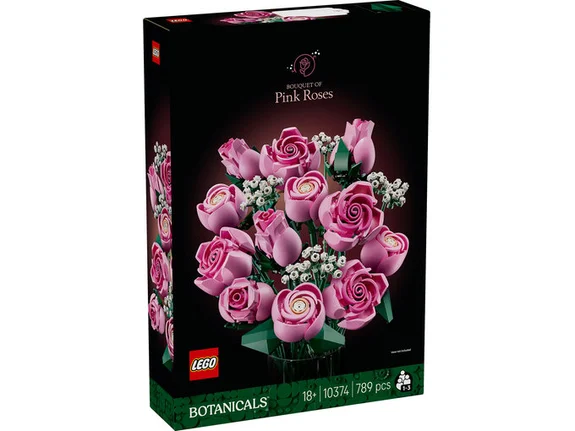 LEGO Buket ružičastih ruža 10374