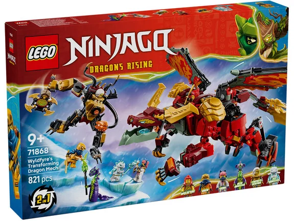 LEGO Vajldfajerov transformišući zmajeviti mek 71868