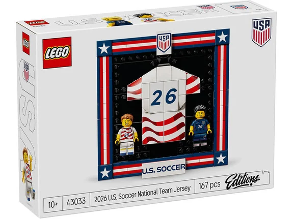 LEGO Dres fudbalske reprezentacije SAD za 2026. 43033