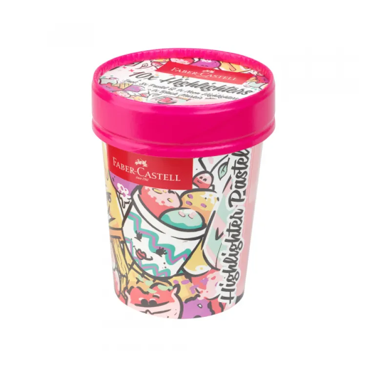 Signir Faber Castell set 46 1/10 Ice cream cup Pastel 254696