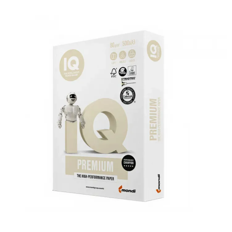 Fotokopir papir A3/80gr IQ premium Triotec
