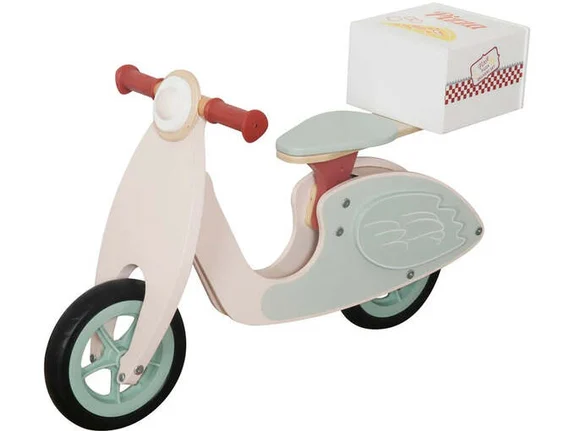 Kinder Home Dečiji bicikl za balansiranje Motocikl sa kutijom za picu 81x36x52cm