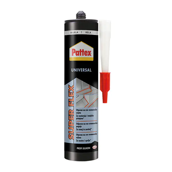 Silikon univerzalni beli pattex