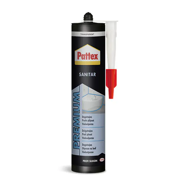 Silikon sanitarni providni pattex