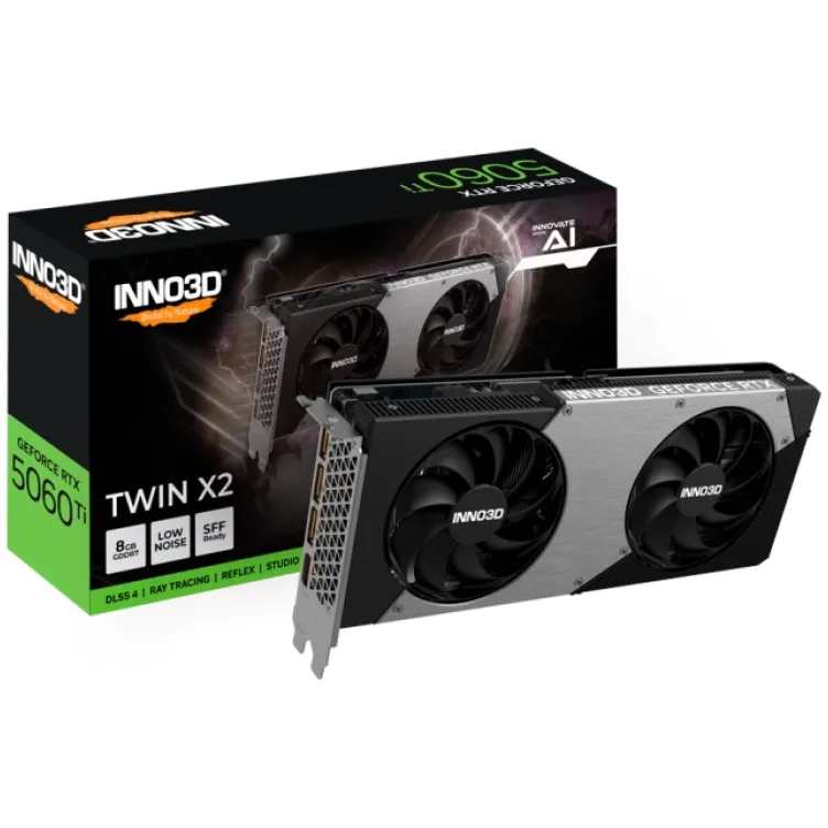 INNO3D GeForce RTX 5060 Ti Twin X2 8GB GDDR7 128-bit 1x HDMI