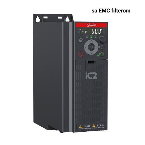 FREKVENTNI REGULATOR iC2-MICRO DRIVE 5.5kW, SA EMC FILTEROM