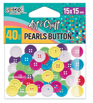 CRAFT UKRASNI DUGMIĆI MIX BOJA 1/40
