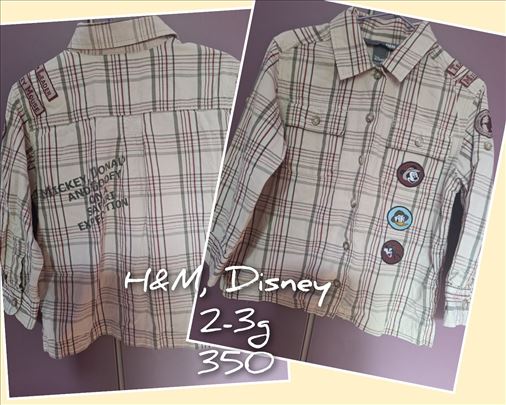 H&M Disney kosulja 2-3g