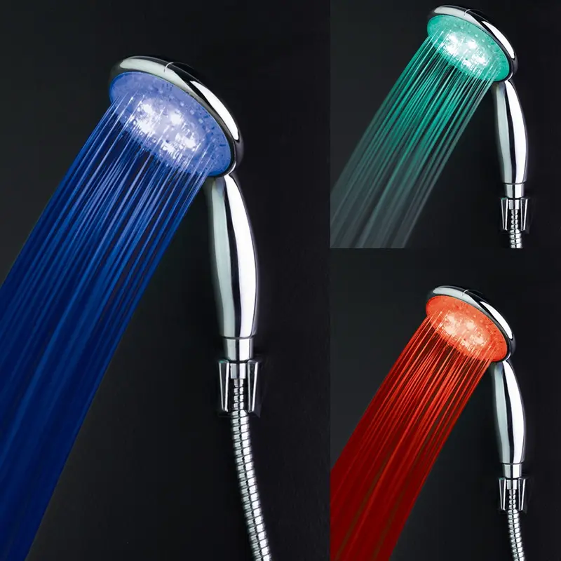 LED glava tuša sa promenom boje prema temperaturi vode