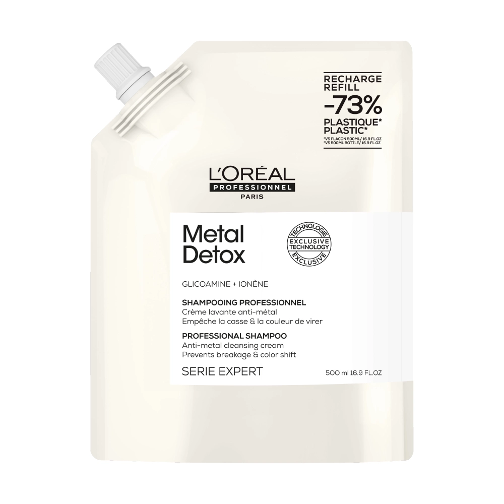 L’Oréal Professionnel Metal Detox Anti-Metal Cleansing Cream Shampoo Refill 500ml