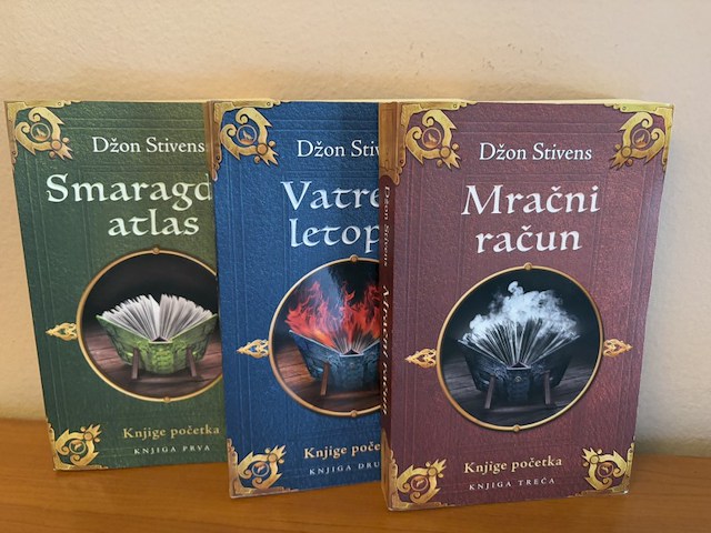 Dzon Stivens - Smaragdni atlas, Vatreni letopis, Mracni