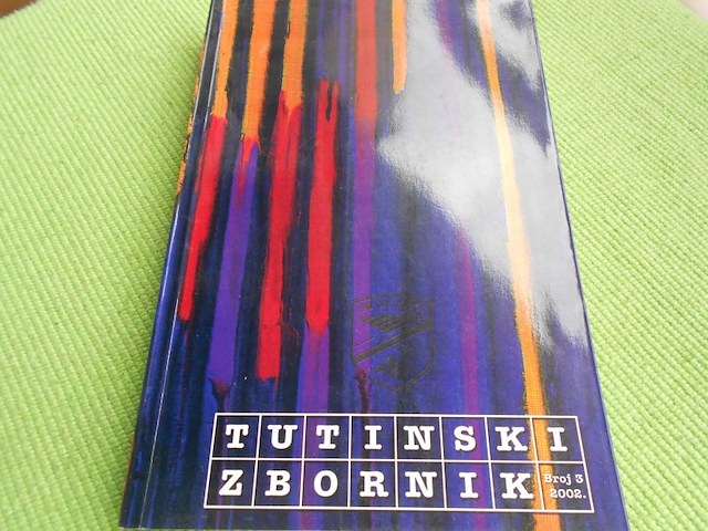 Tutinski zbornik broj 3 iz 2002. godine - kao nov