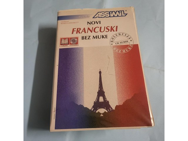 FRANCUSKI ASIMIL METODA BEZ MUKE sa 4 CD
