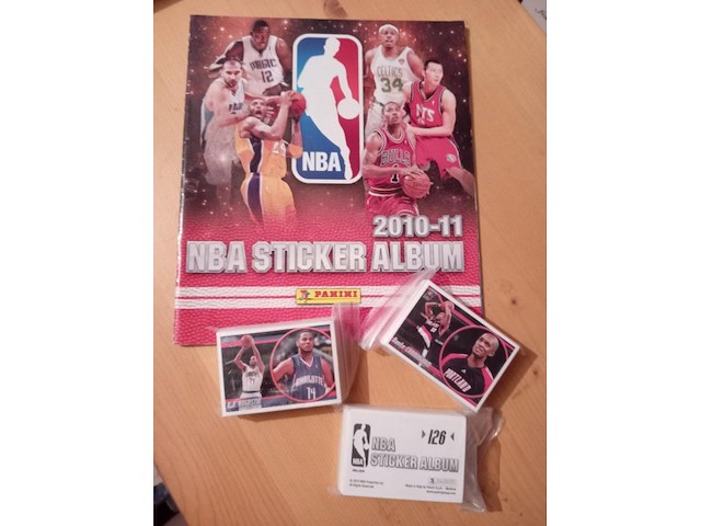 NBA Panini 2010-11 Album + set