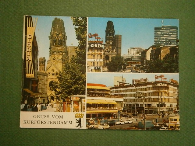 BERLIN: AVENIJA KURFIRSTENDAM PUTOVALA 1978.