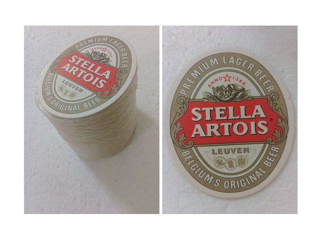STELLA ARTOIS-LOT-SET PODMETAČA..VIŠE OD 60 KOMADA