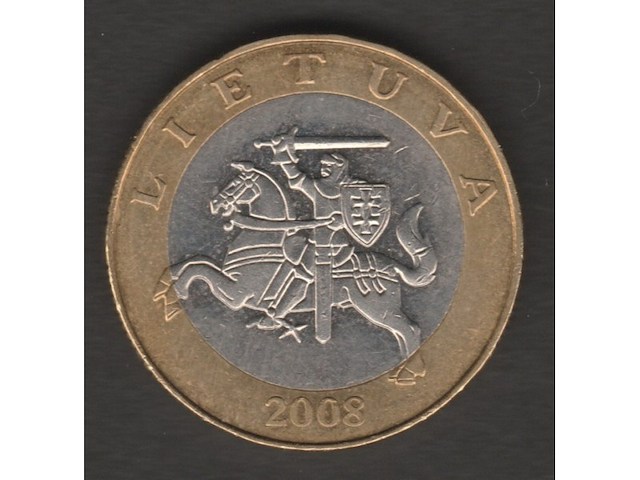 2 Litai - Lithuania, Litvanija - 2008