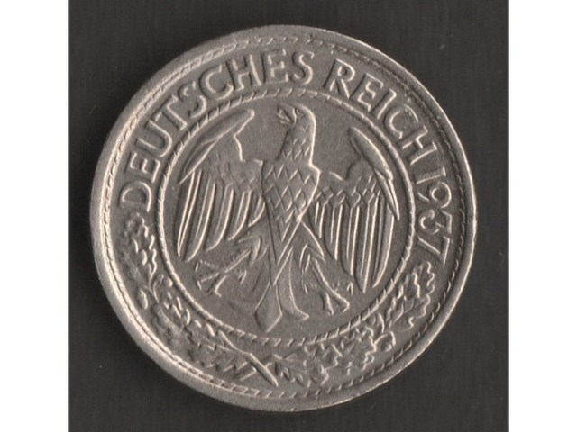 50 Reichspfennig - 1937 A - Nemačka