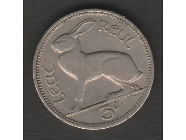 ½ Reul / 3 Pingine - 1964 - Ireland, Irska