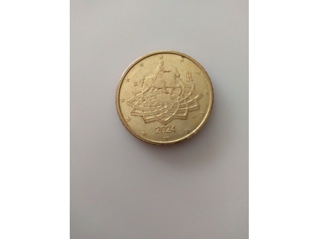 50 euro centi Italija 2024.