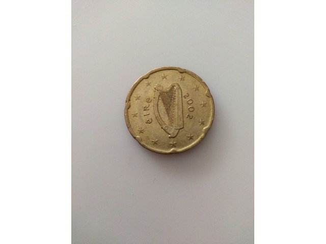 20 euro centi Irska, 2002.