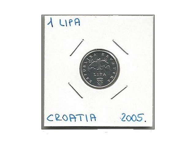 a8 Hrvatska  1 lipa 2005. UNC