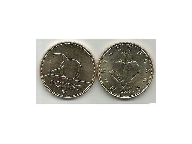 MADJARSKA 20 forint 2019 UNC