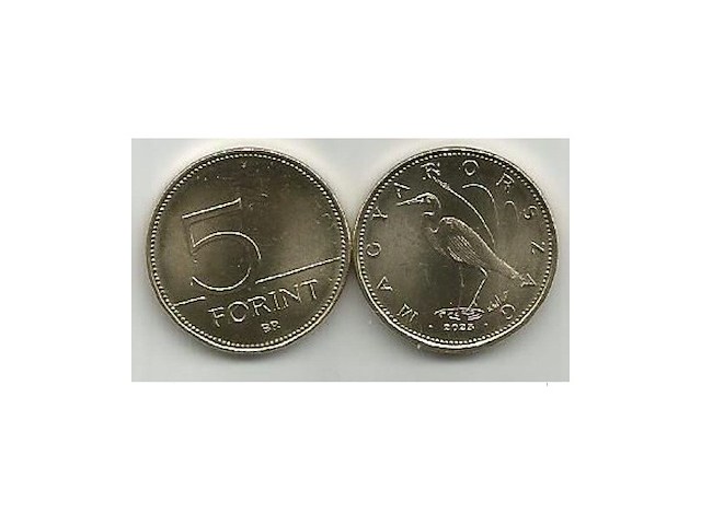 MADJARSKA 5 forinti 2023 UNC