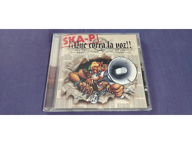 Ska-P - ¡¡Que Corra La Voz!! (CD, EU)