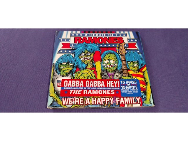 Various – We`re A Happy Family - A Tribute To Ramones