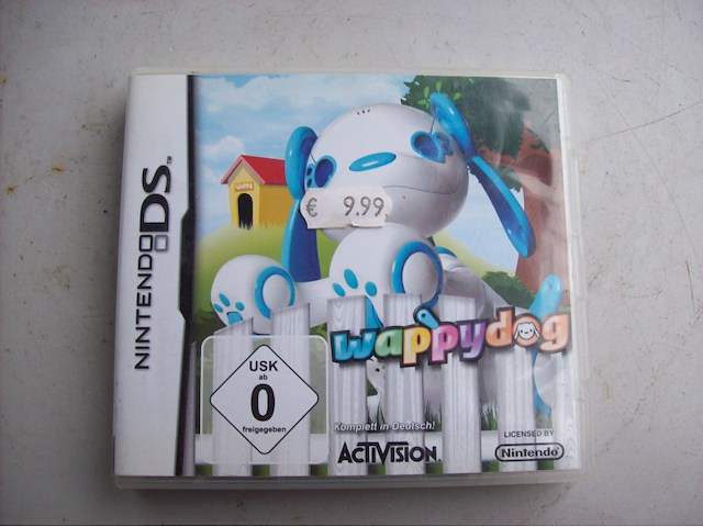Nintendo DS igrica wappydog +kutija
