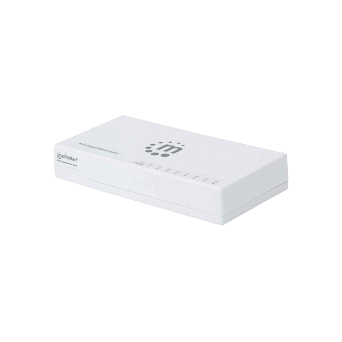 MANHATTAN Gigabit Ethernet Switch INT MH 8-Port Neupravljivi, 8 RJ-45 portova