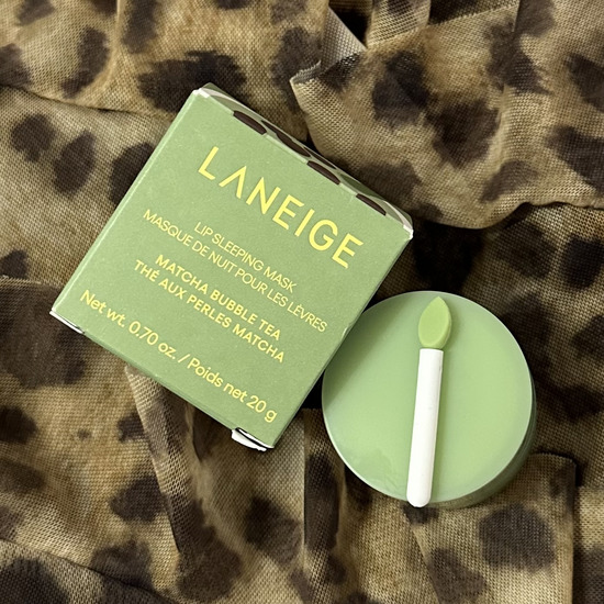 Laneige matcha lip mask