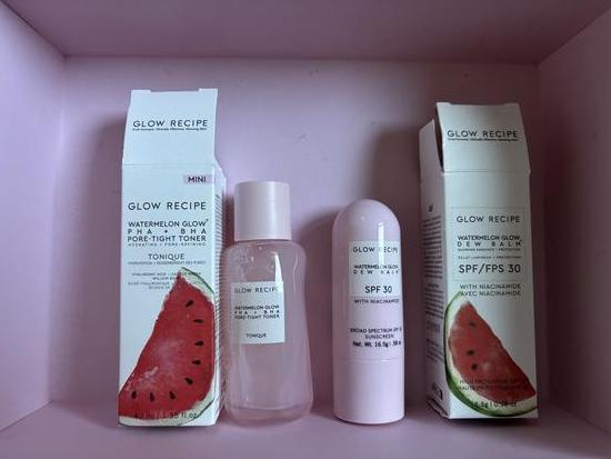SNIZENO Set Glow recipe spf i toner LOT