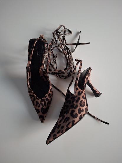 Zara animal print salonke sa dodatnim kaišićem