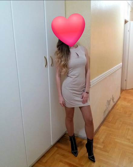 Bež haljinica