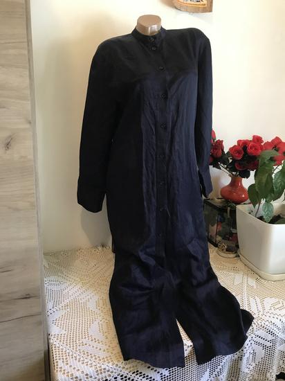 Zara teget na kopcanje otvorena ledja XS