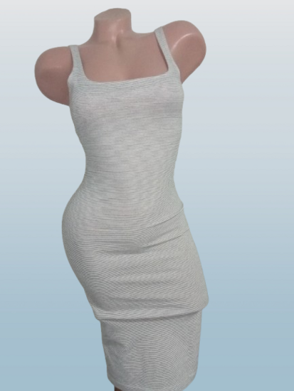 ❤️ZARA❤️SITNO PRUGASTA PAMUCNA HALJINA S-M