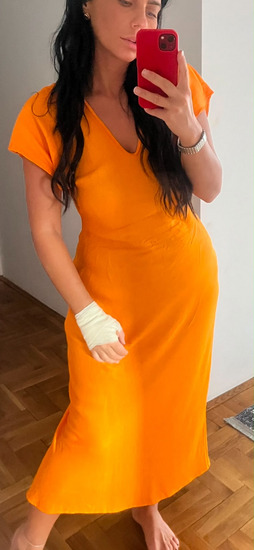 Haljina od satena