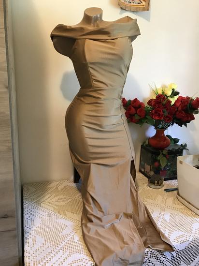 Nova New krem spustenih ramena midi S/M