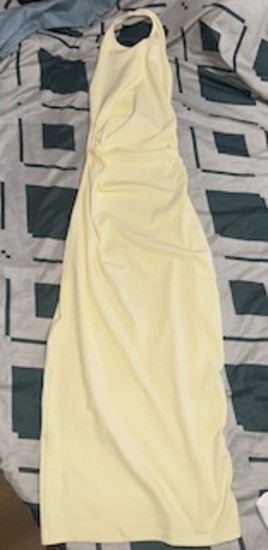 ZARA DUGAČKA ŽUTA HALJINA