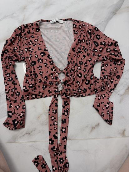 Zara bluza crop top M