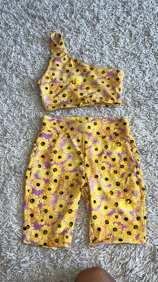 Zara top i helanke
