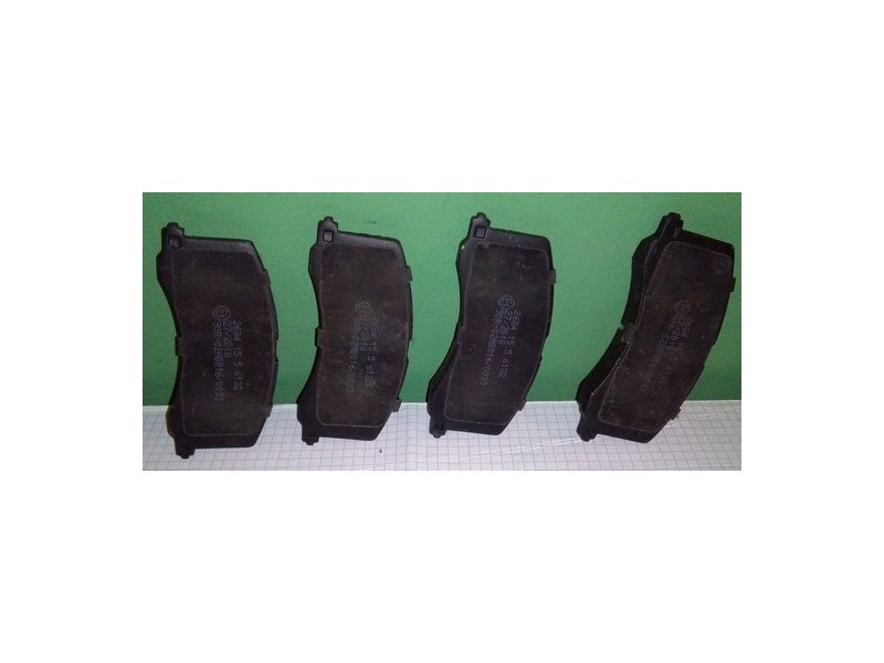 4 diska, kočione pločice, 90R-02A0016-0093