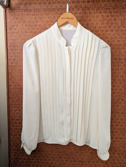 Vintage bluza sa faltama