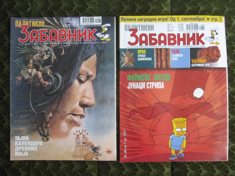 POLITIKIN ZABAVNIK 2006 god. 2 broja