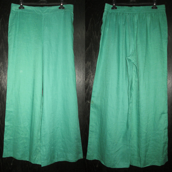 PANTALONE SIROKE "MINT VELVET" 44 *NOVE*