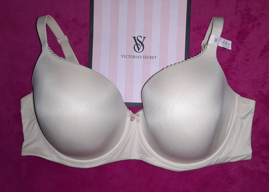 VS nude microfiber brus 44DD/100E NOVO!%