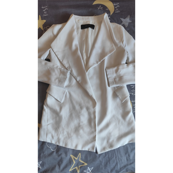 ZARA beli sako/blejzer L