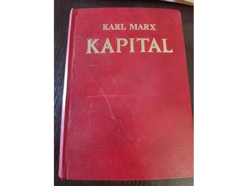 Kapital I-III, kritika političke ekonomije, Karl Marx
